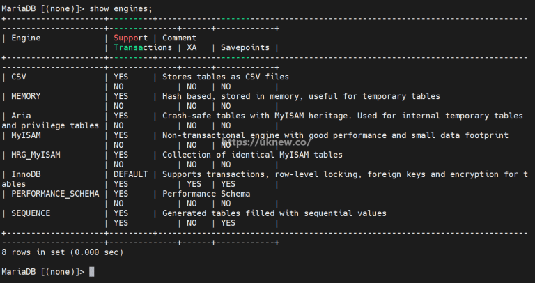 [DBMS] MariaDB cnf 파일 설정